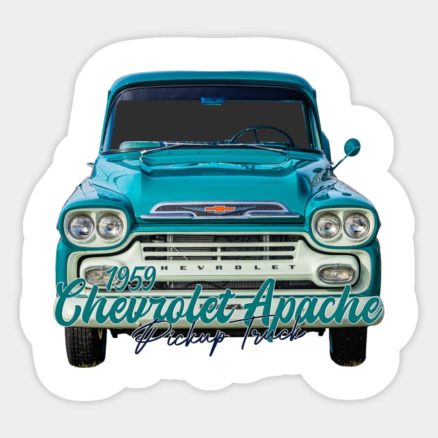 Restored 1959 Chevrolet Apache Pickup Truck - 1959 Chevrolet Apache ...