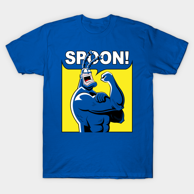 SPOON! - The Tick - T-Shirt | TeePublic