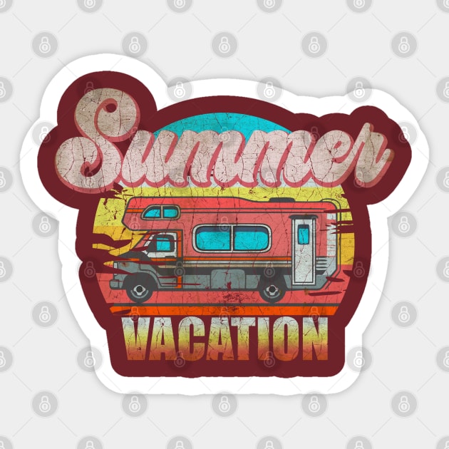 Summer Vacation - Summer - Sticker | TeePublic