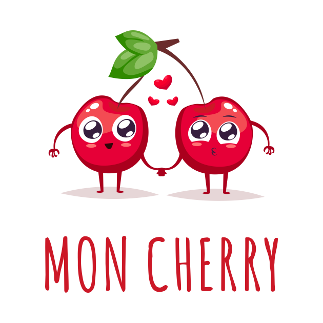 Mon Cherry - Fruit - Kids T-Shirt | TeePublic
