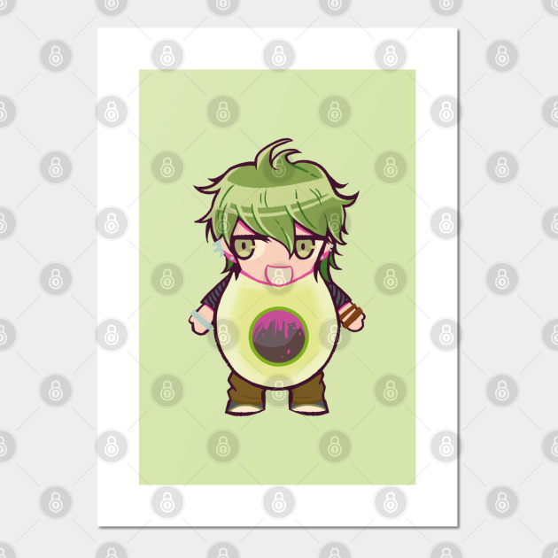 Rantaro Amami (avocado) - Danganronpa - Posters and Art Prints | TeePublic