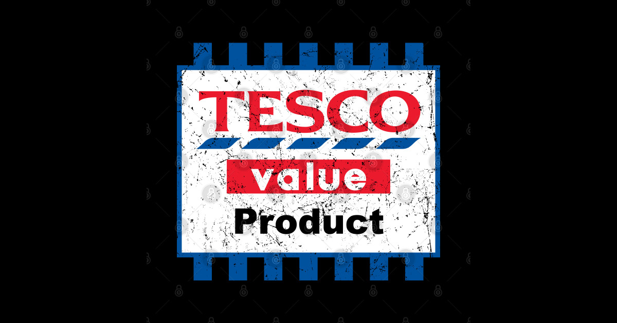 Tesco Value Product - Tesco Value - Sticker | TeePublic