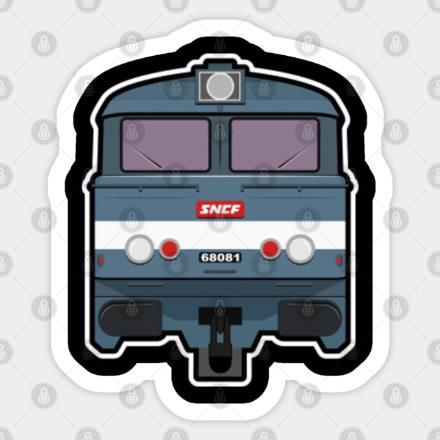 SNCF A1AA1A 68000 - Train - Sticker | TeePublic