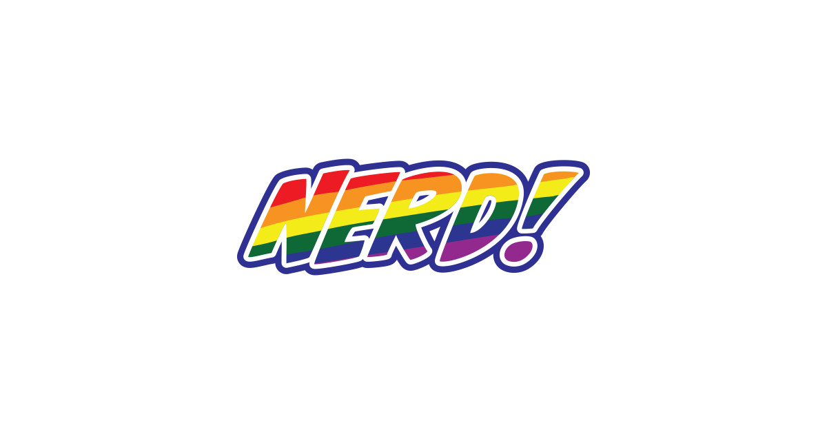 NERD PRIDE MONTH TEE - Pride Month - T-Shirt | TeePublic