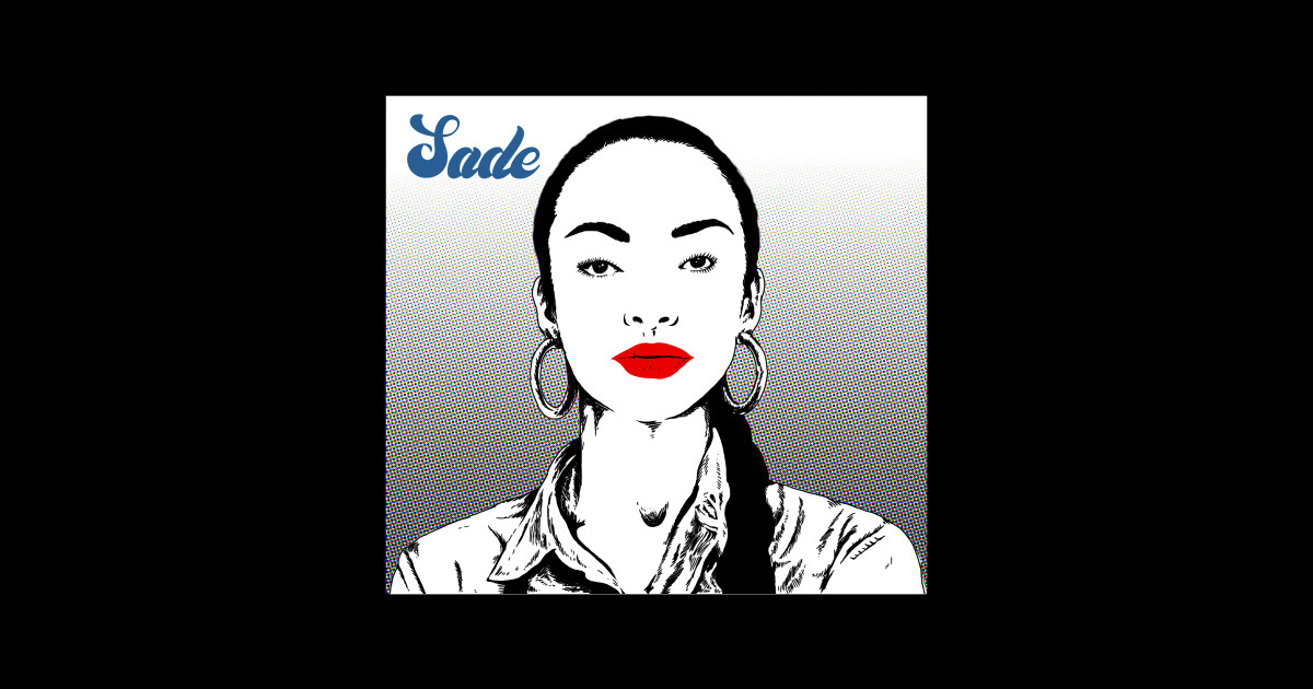 Sade Adu Retro Style - Sade - Posters and Art Prints | TeePublic