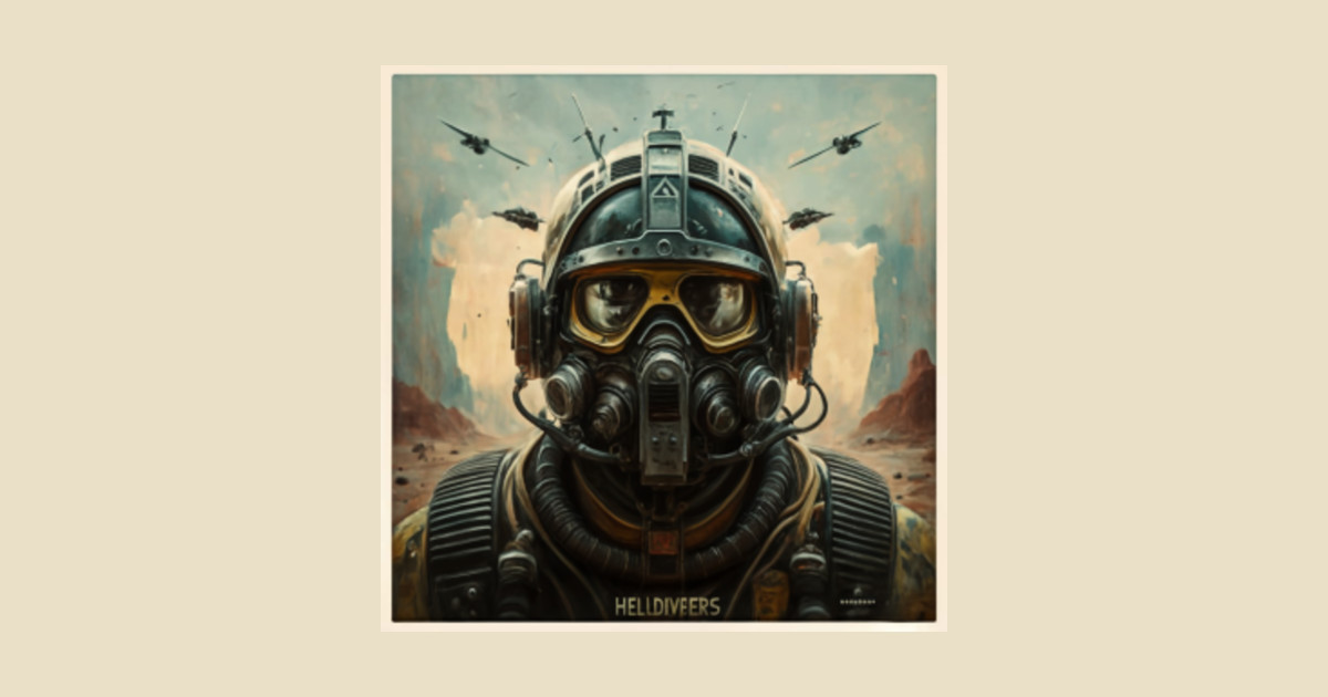 HELLDIVERS poster - Helldivers - T-Shirt | TeePublic