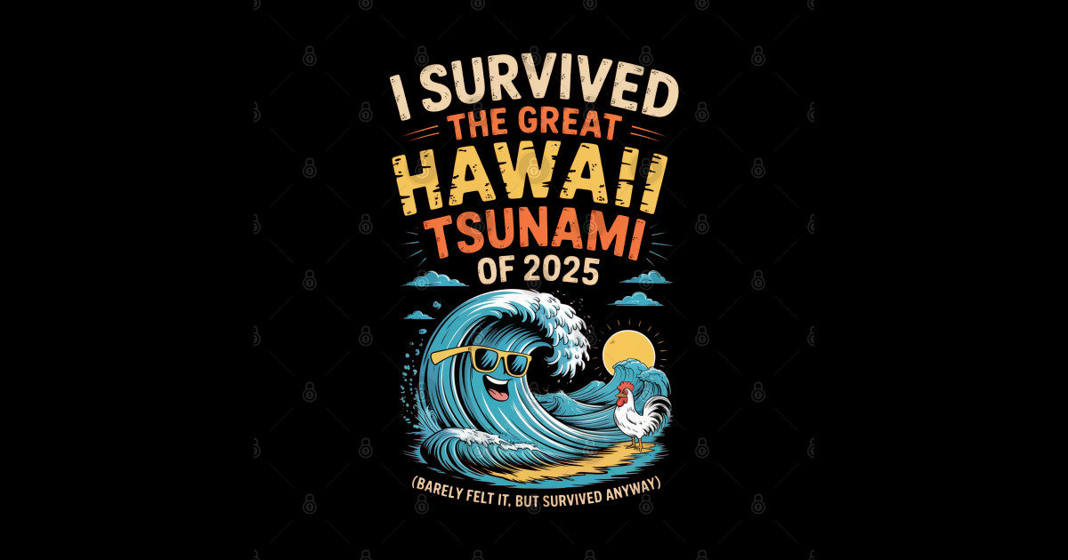 I Survived The Great Hawaii Tsunami Of 2025 Everyone Learn - I Survived ...