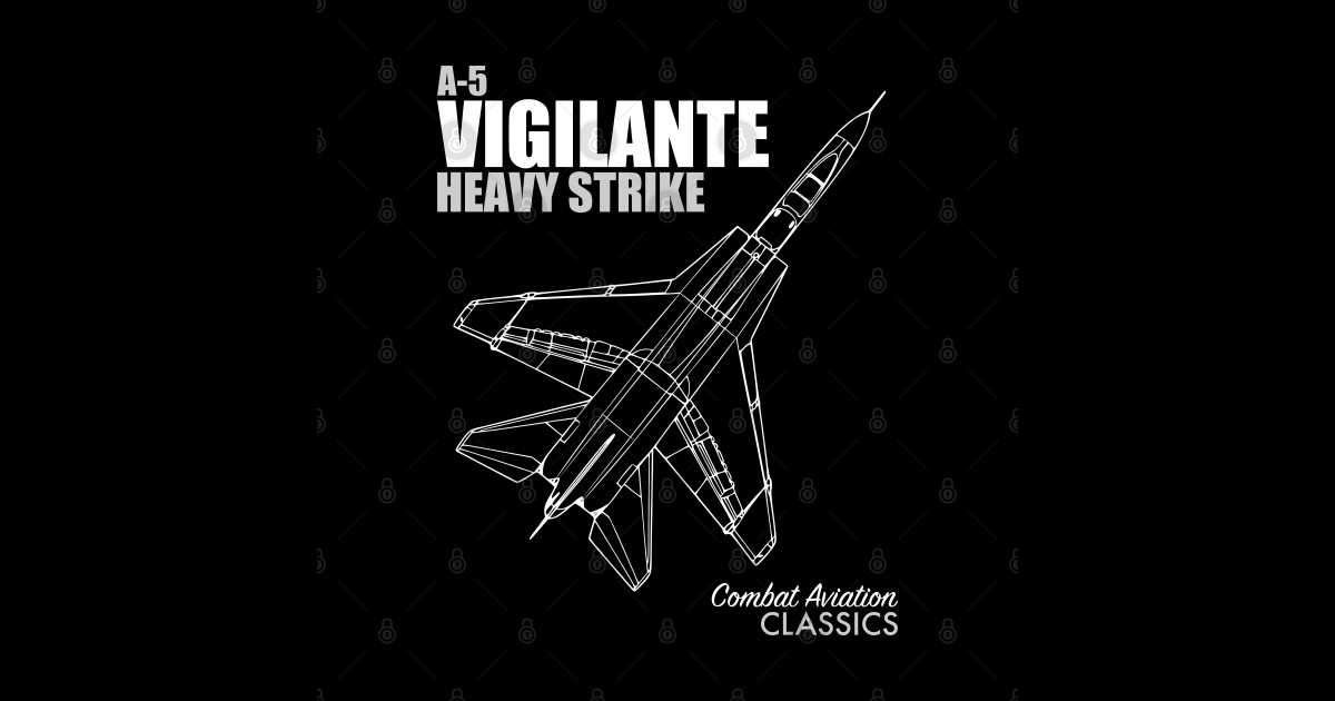 A-5 Vigilante - Us Navy A5 Vigilante Patch - Sticker | TeePublic
