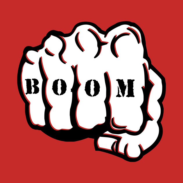 Boom Fist Tattoo - Tattoo - T-Shirt | TeePublic