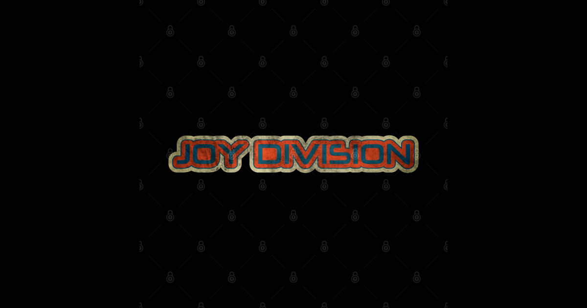 text joy - Joy Division - Sticker | TeePublic