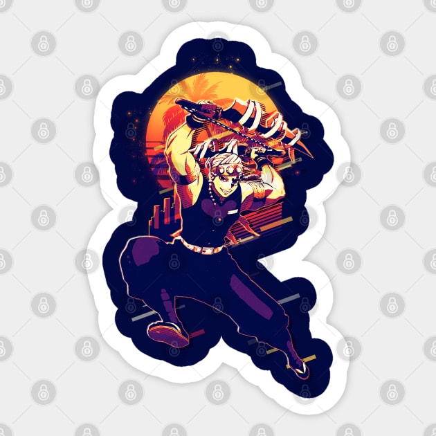 Demon Slayer Tengen Uzui - Demon Slayer - Sticker | TeePublic