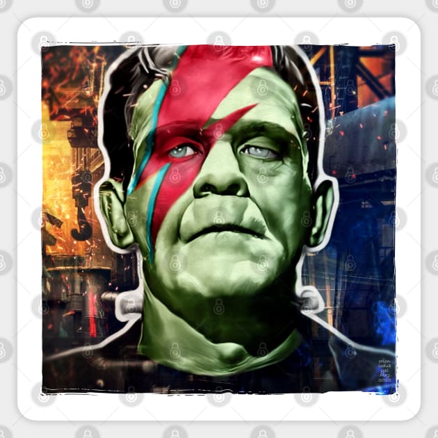 frankenstein lightning bolt