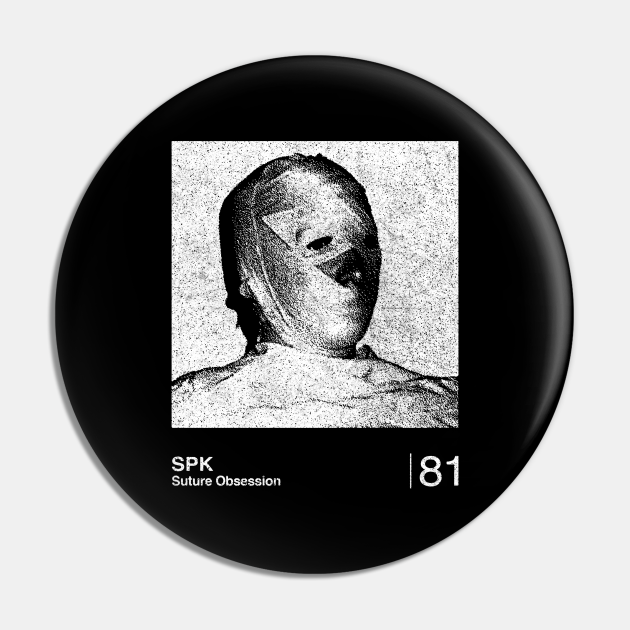 SPK / Minimalist Graphic Fan Art Design - Spk - Pin | TeePublic