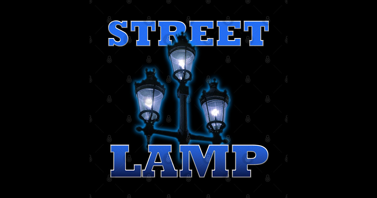Street Lamp 90s Bootleg Design - Street Lamp - Posters and Art Prints ...