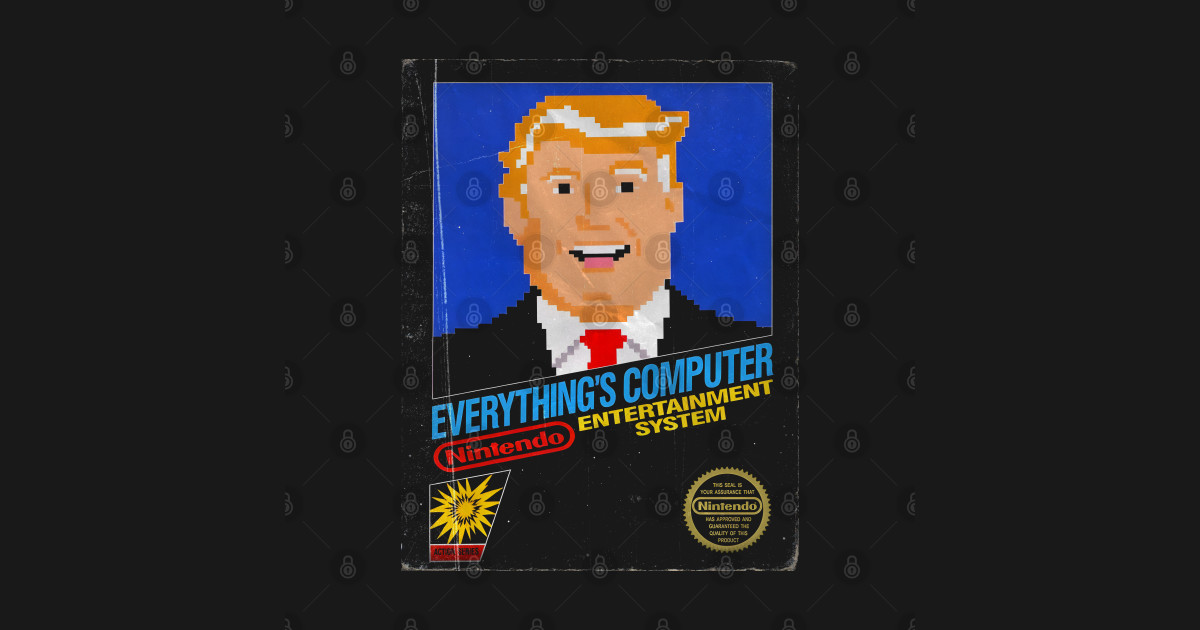 Everything’s Computer – NES Cartridge Parody - Everythings Computer - T ...