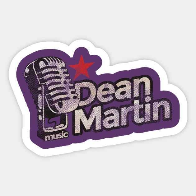 Dean Martin Vintage - Dean Martin - Sticker | TeePublic
