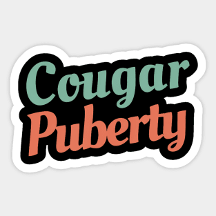 cougar puberty