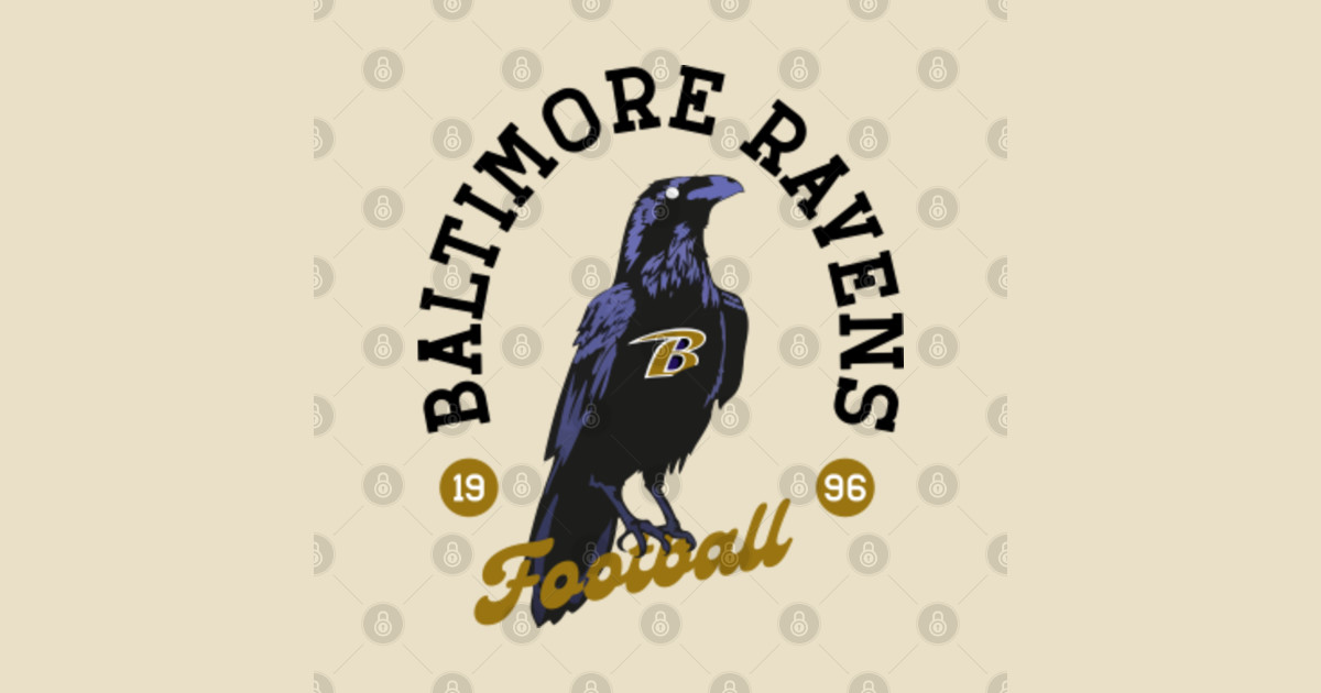 Vintage Baltimore_Ravens - Baltimore Ravens - T-Shirt | TeePublic