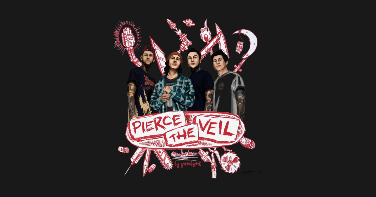 Pierce The Veil Band - Pierce The Veil Band - T-Shirt | TeePublic