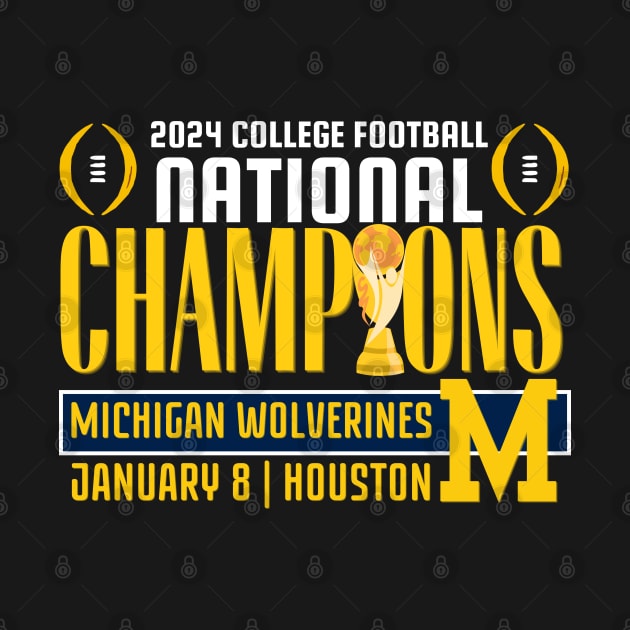 2024 CFP National Champions Michigan Wolverines - 2024 Cfp National ...