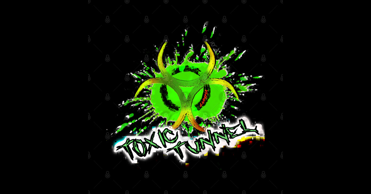 Toxic Tunnel Logo - Halloween Horror Nights - Posters and Art Prints ...