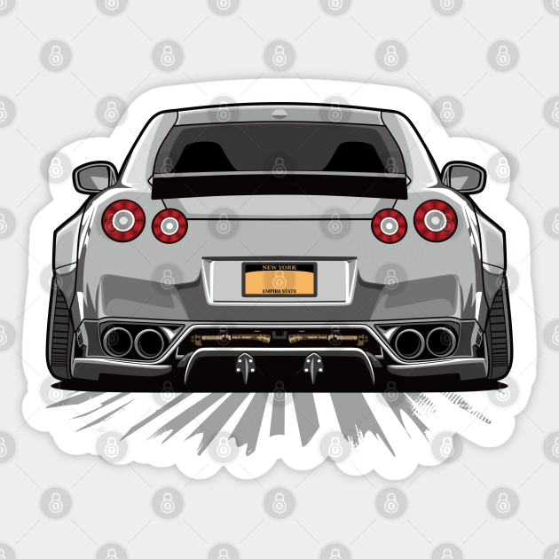 Nissan GTR - Nissan Gtr - Sticker | TeePublic