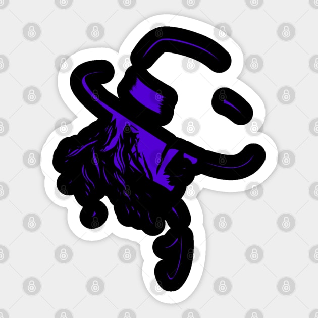 undertaker logo sticker