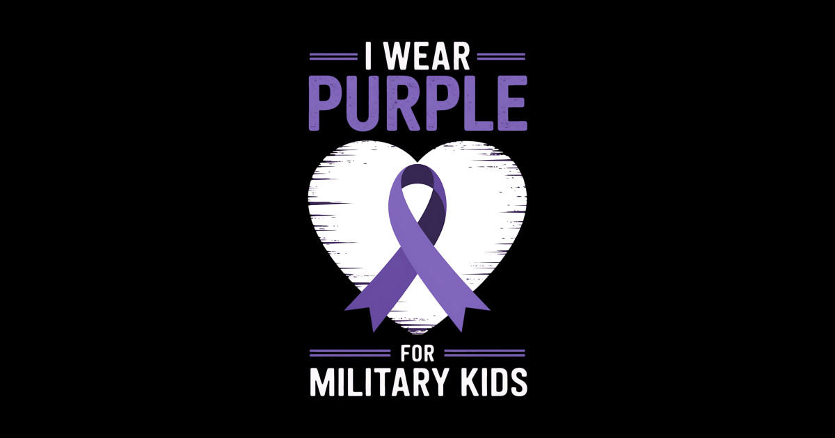 Purple up for Military Kids Month of the Military Child 2025 - Military ...