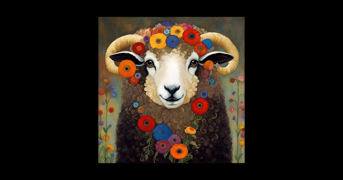 Cute Sheep Design For Sheep Lovers - Sheep - Posters and Art Prints ...