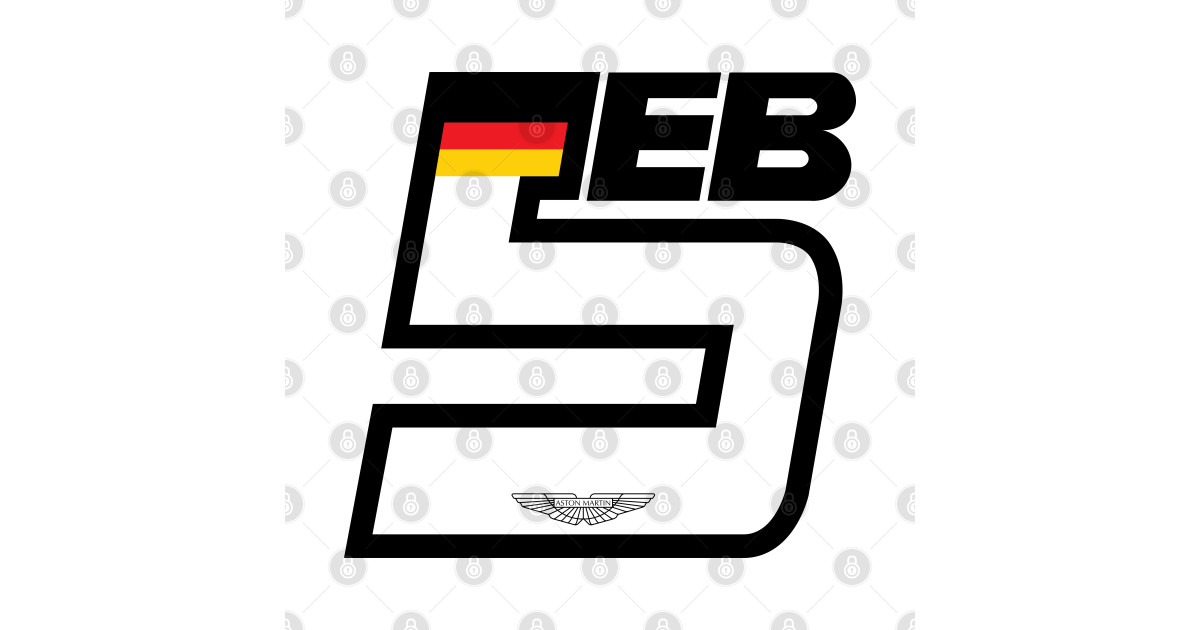 Sebastian Vettel 5 - Sebastian Vettel - T-Shirt | TeePublic