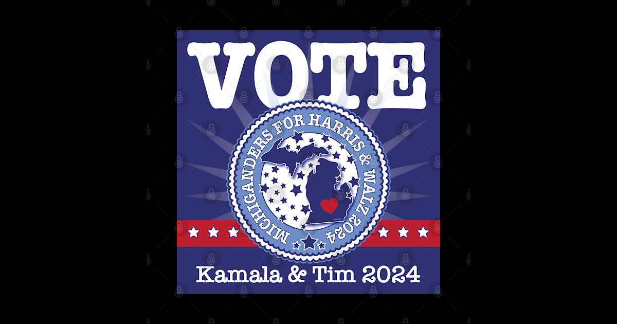 VOTE Kamala Harris & Tim Walz 2024 - Kamala Harris Tim Walz - Sticker ...