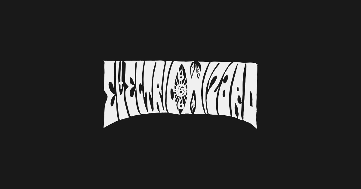 Electric Wizard BAnd white Logo - Electric Wizard - T-Shirt | TeePublic