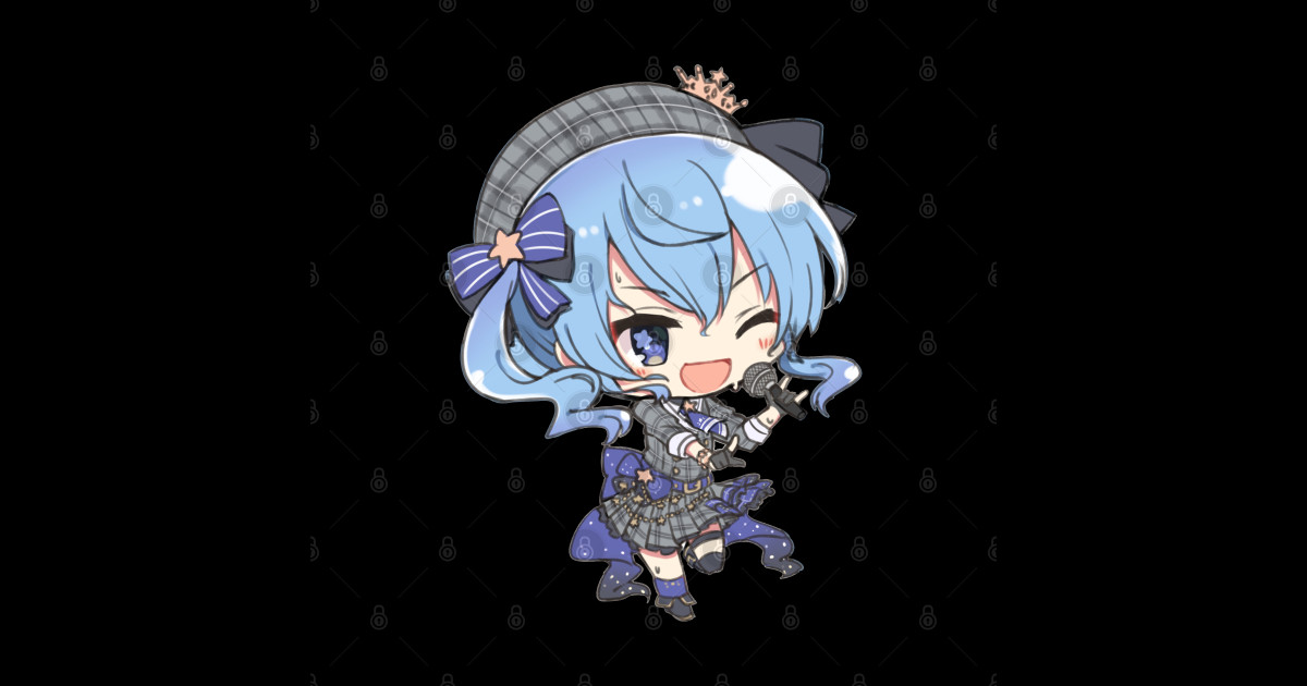 Hololive Hoshimachi Suisei - Suisei - Sticker | TeePublic