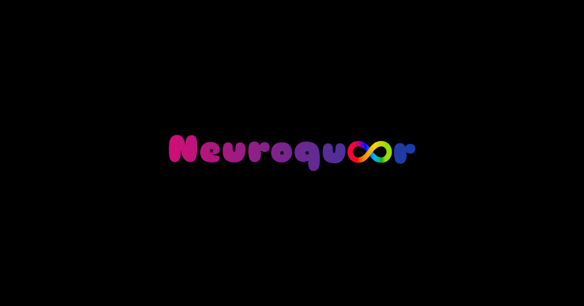 Neuroqueer bi flag infinity neurodivergent autistic pride ...