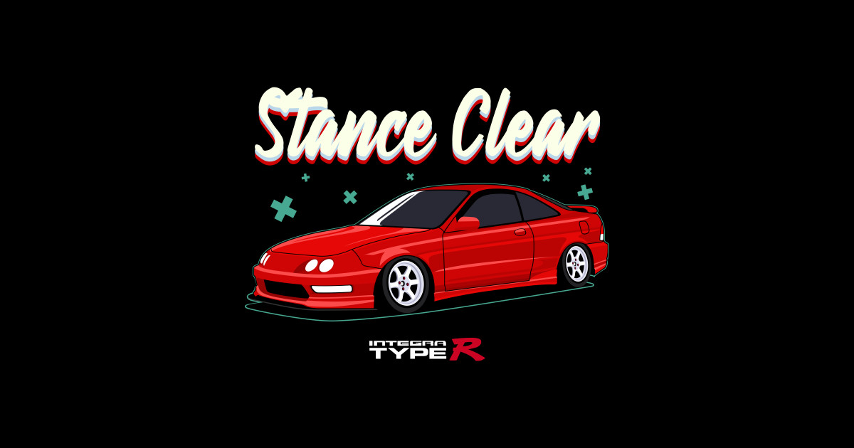 Integra Type R Stance Clear - Integra Type R - Posters and Art Prints ...