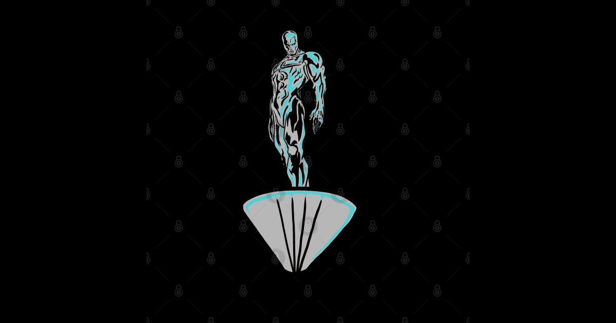 Norin Radd - Silver Surfer - Sticker | TeePublic