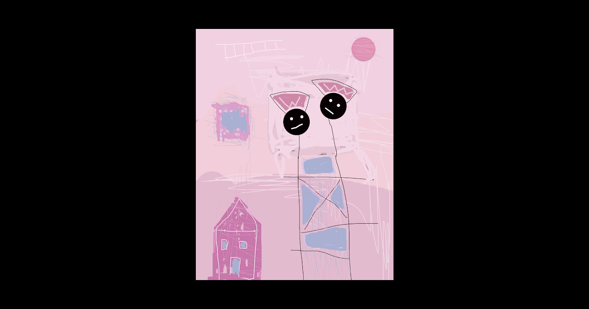 Kids Strolling Stick Figure - Stick Figure - Sticker | TeePublic