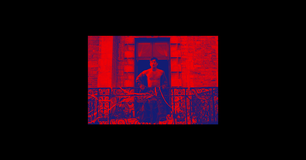 Red Colorful - Movie Saltburn - Sticker | TeePublic