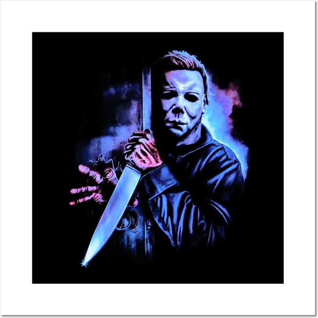 90s Michael Myers - Michael Myers - Posters and Art Prints | TeePublic