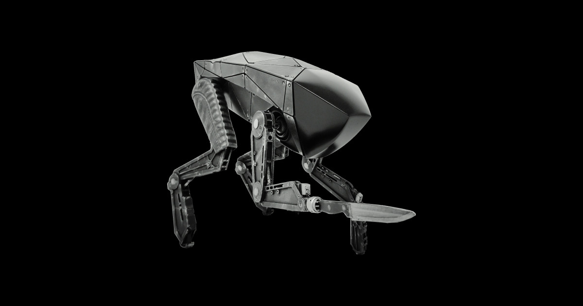 Black Mirror - Metalhead Dog Design - Black Mirror Metalhead Dog ...