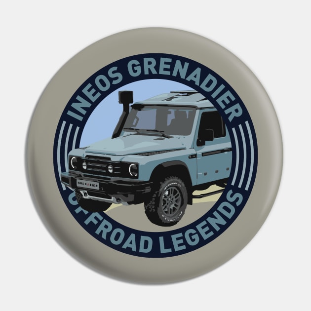 4x4 Offroad Legends: Ineos Grenadier (eldoret blue) - Grenadier - Pin ...
