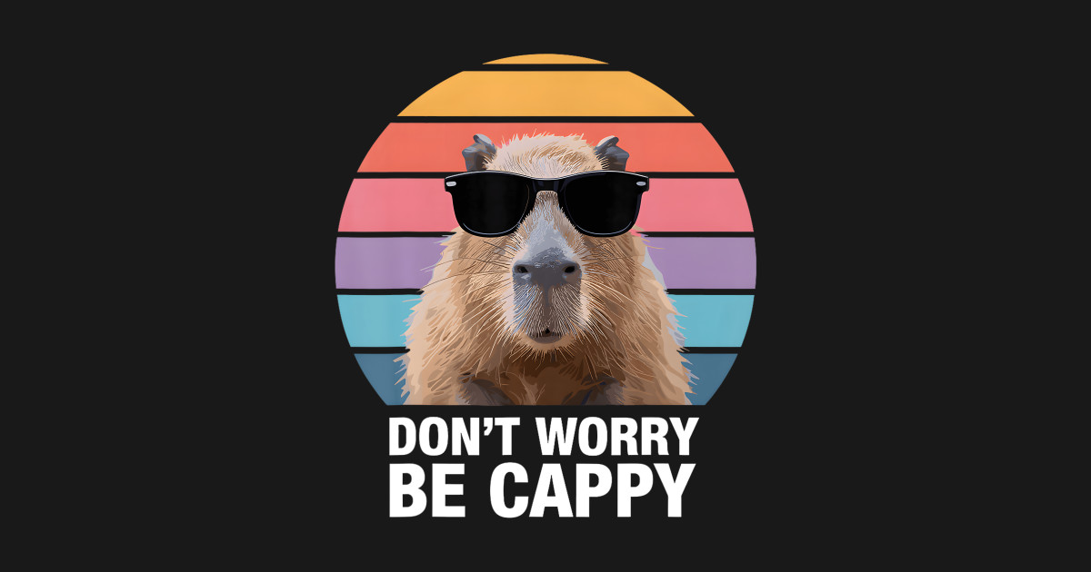 Capybara For Capybara - Capybara Lover - T-Shirt | TeePublic
