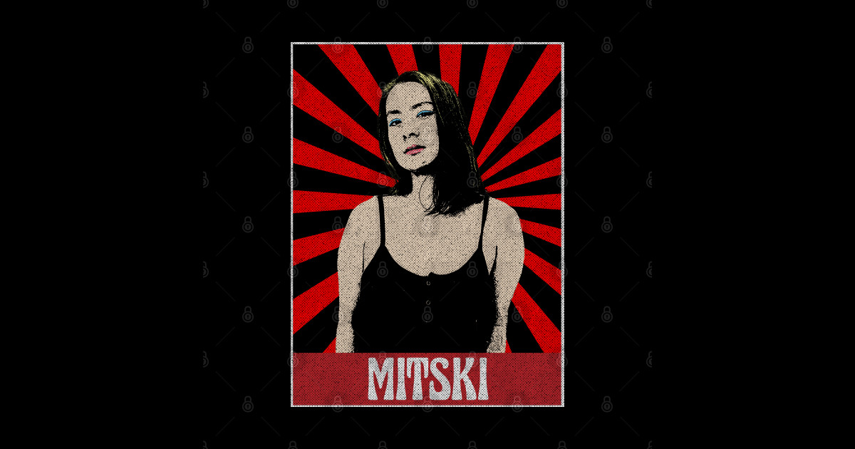 Vintage Mitski 1980s Pop Art - Mitski - Sticker | TeePublic