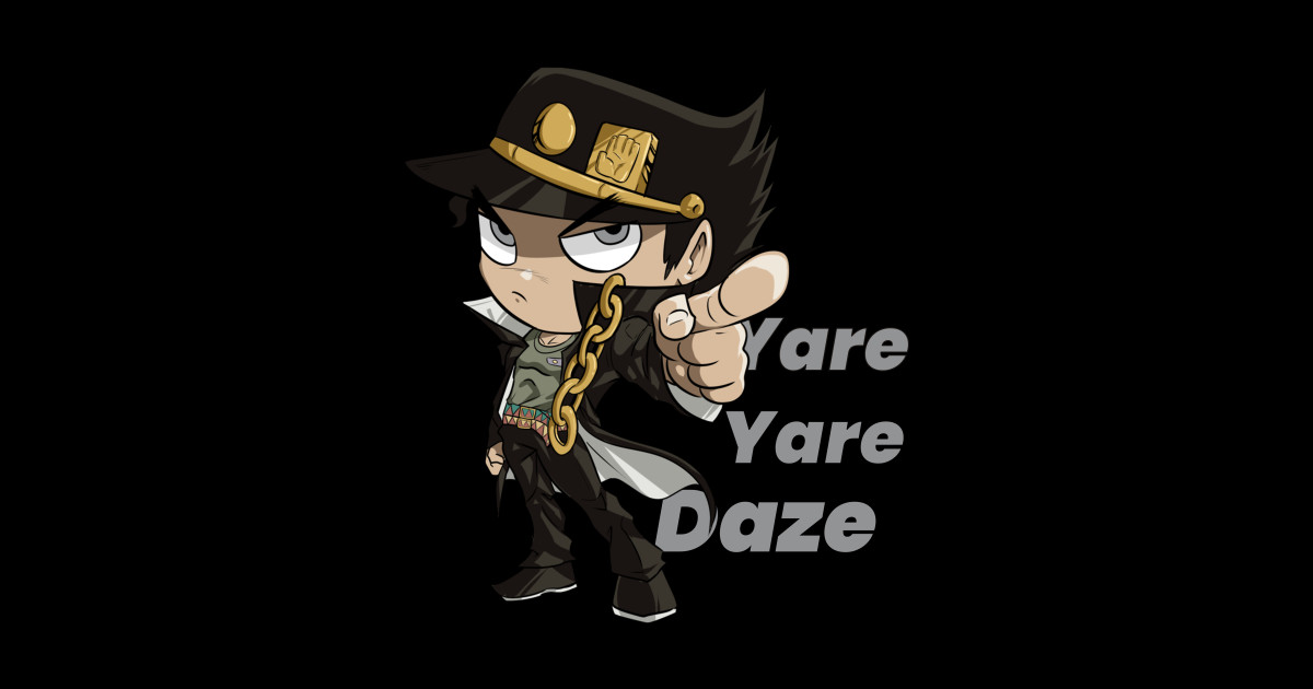 Yare yare daze !!! - Jotaro - Sticker | TeePublic