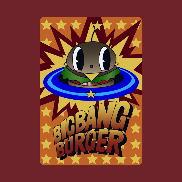 Persona 5 - Big Bang Burger - Persona 5 - T-Shirt | TeePublic