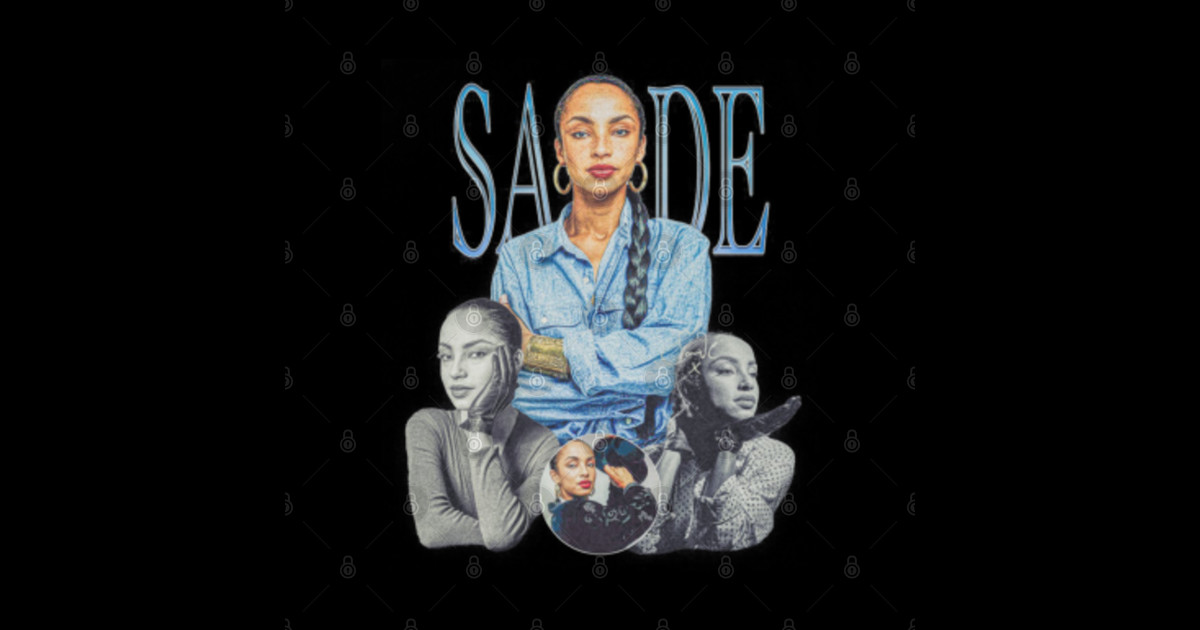 Sade Vintage Collage - Sade Adu - Sticker | TeePublic