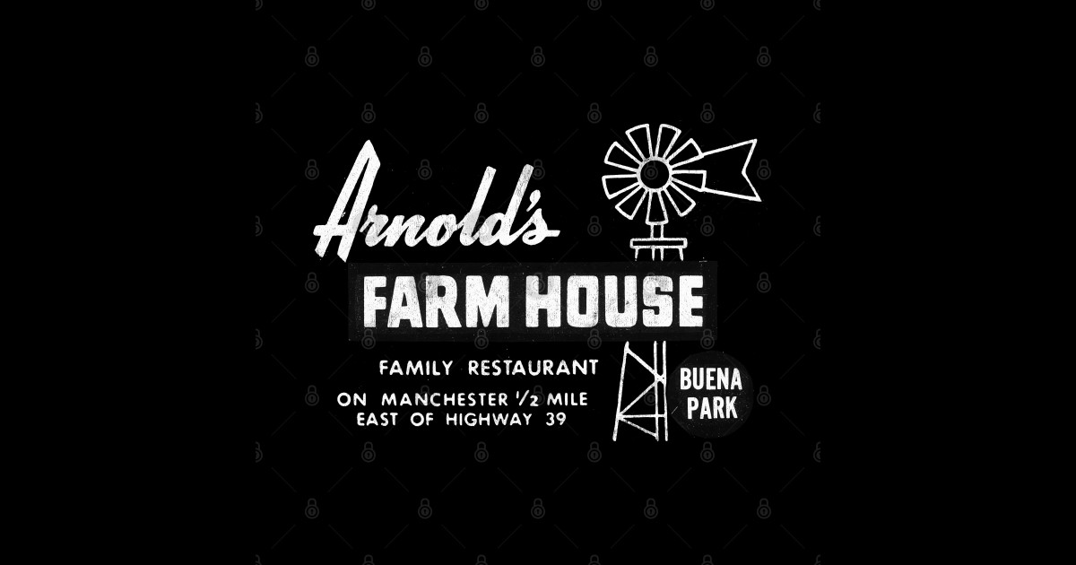 Arnold's Farm House, Buena Park ------ Retro Mid Century Aesthetic ...