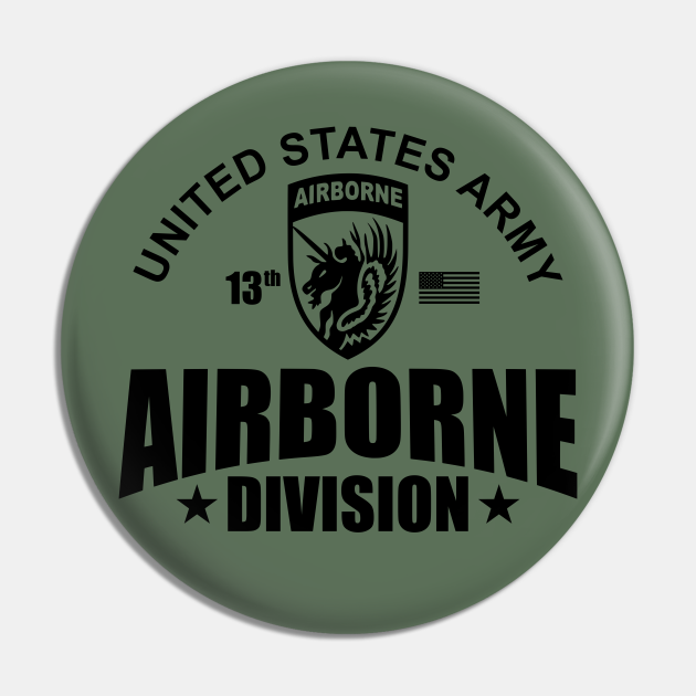 13th Airborne Division - Ww2 American Airborne Patch - Pin | TeePublic