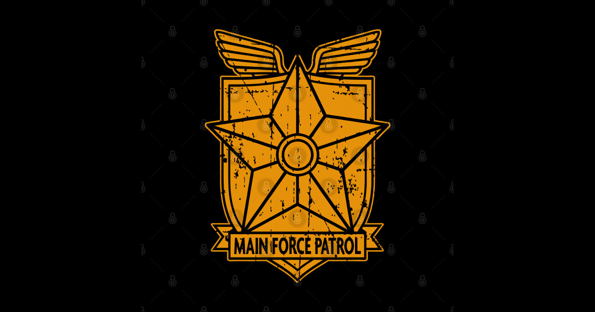 Mad Max Main Force Patrol Badge - Mad Max - Sticker | TeePublic