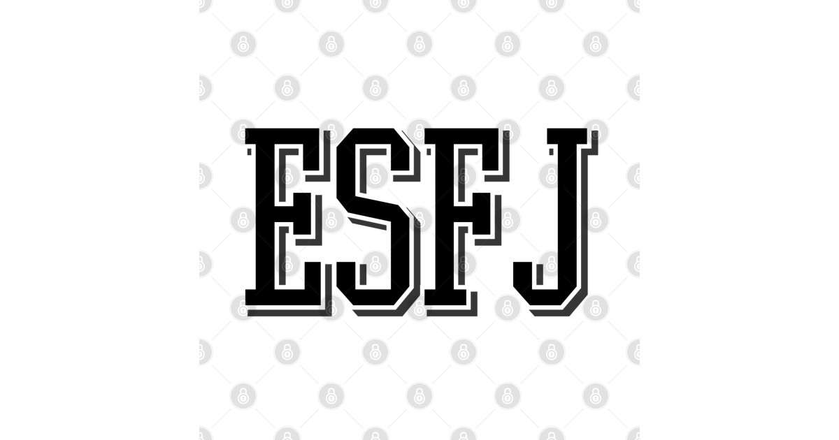 ESFJ-The Consul - Personality Type - T-Shirt | TeePublic
